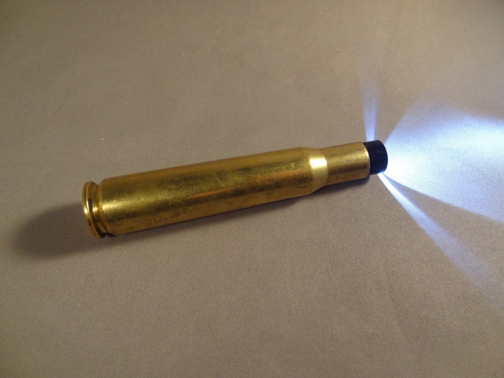 .50 Caliber BMG Flashlight with Engraving of Up to Three Lines-Choose ...