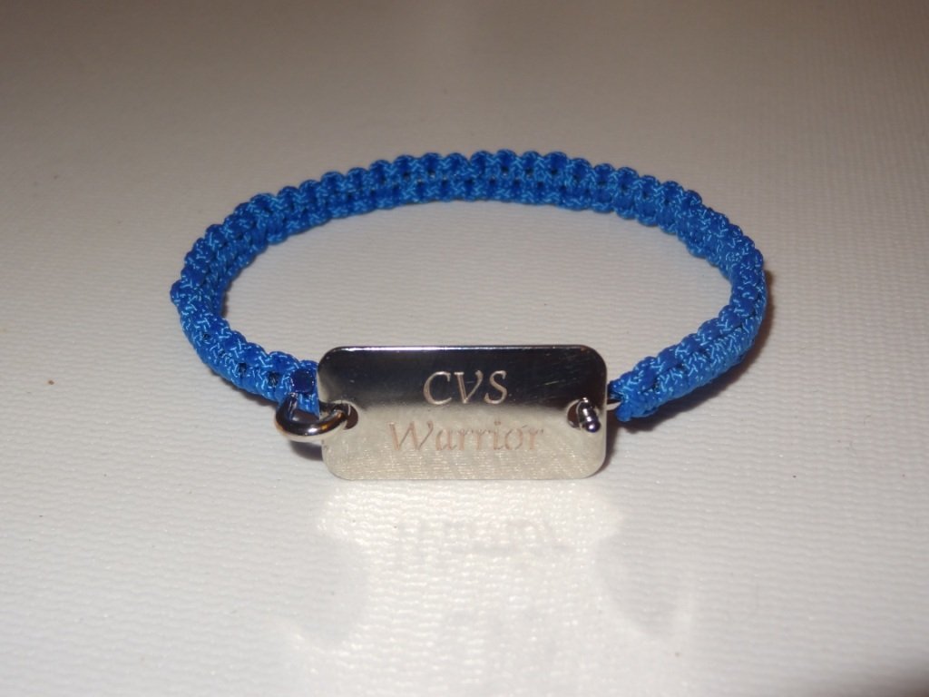 CVS Warrior Bracelet – Awareness Bracelet for Cyclic Vomiting Syndrome ...