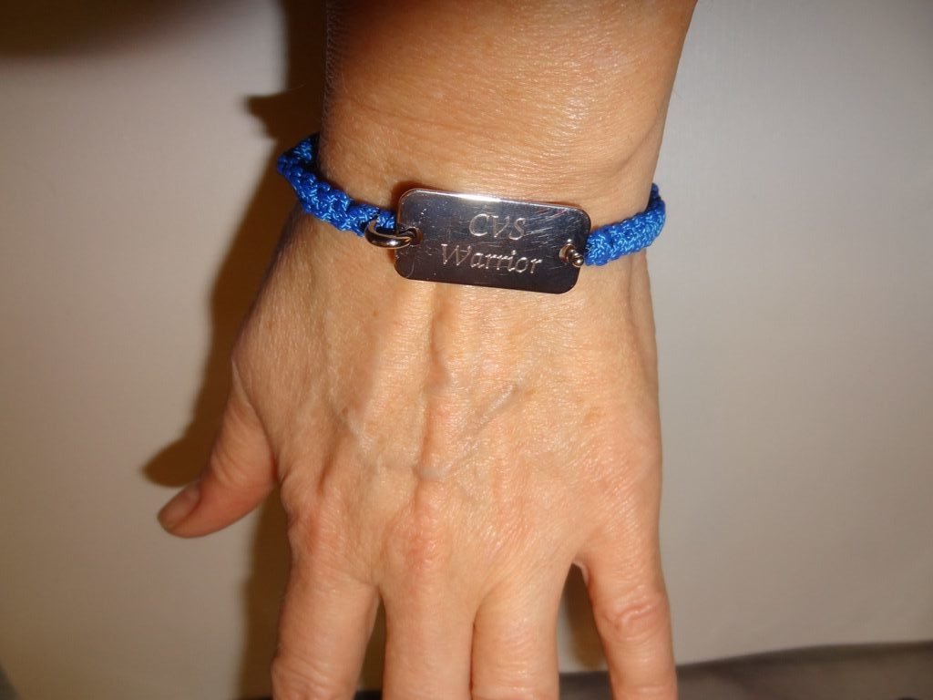 CVS Warrior Bracelet – Awareness Bracelet for Cyclic Vomiting Syndrome ...